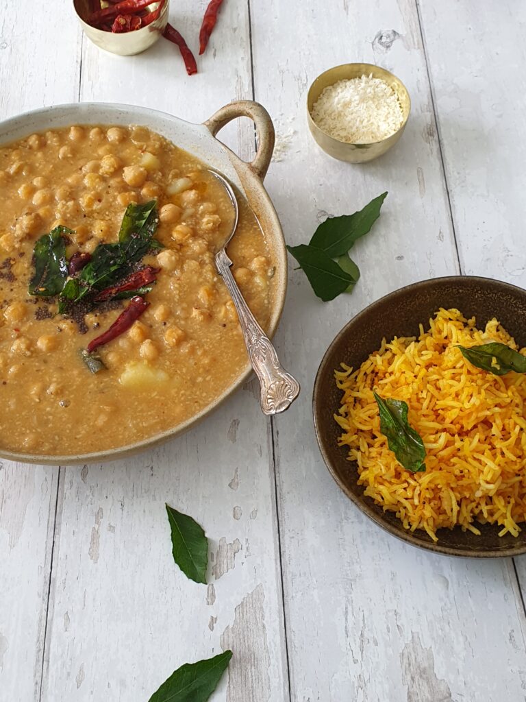 Mangalorean Chickpeas ghassi – Radikal Kitchen